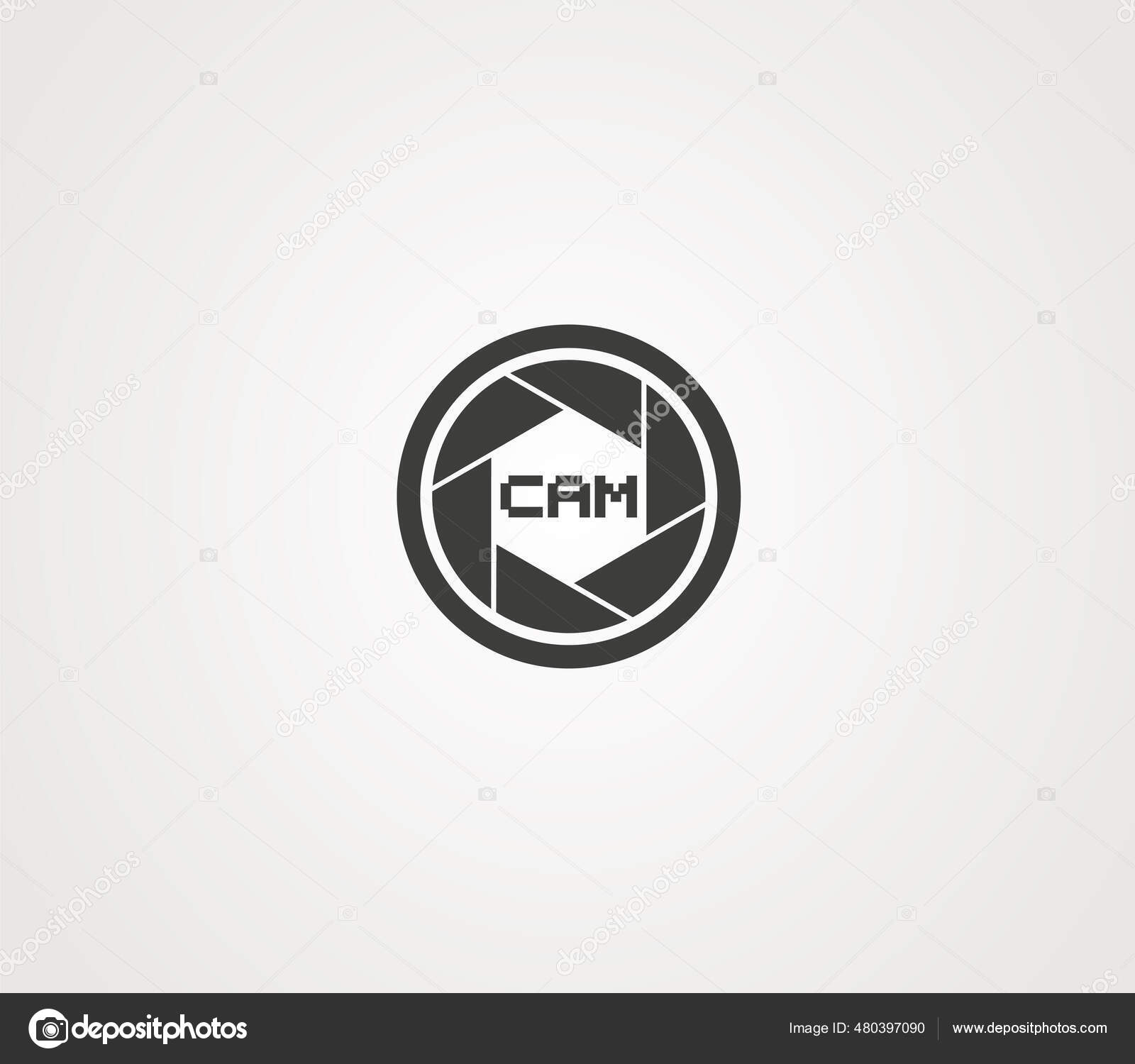 Shutter Cam Símbolo Vetor Ilustração Vetor de ©RATOCA 480397090