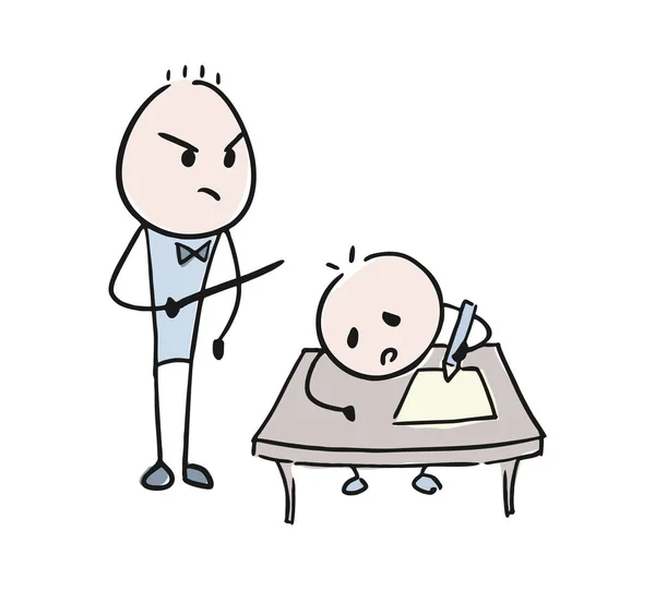 Strict teacher Vector Art Stock Images | Depositphotos