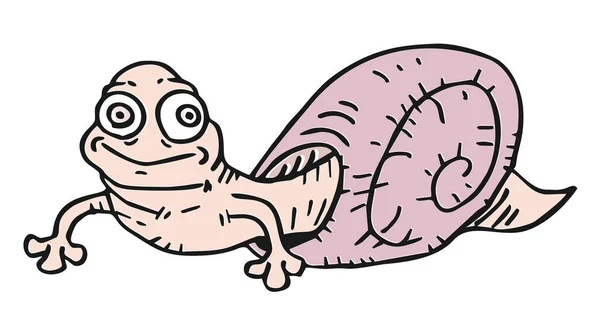 Vicces rajzfilm csiga Vector Art Stock Images | Depositphotos