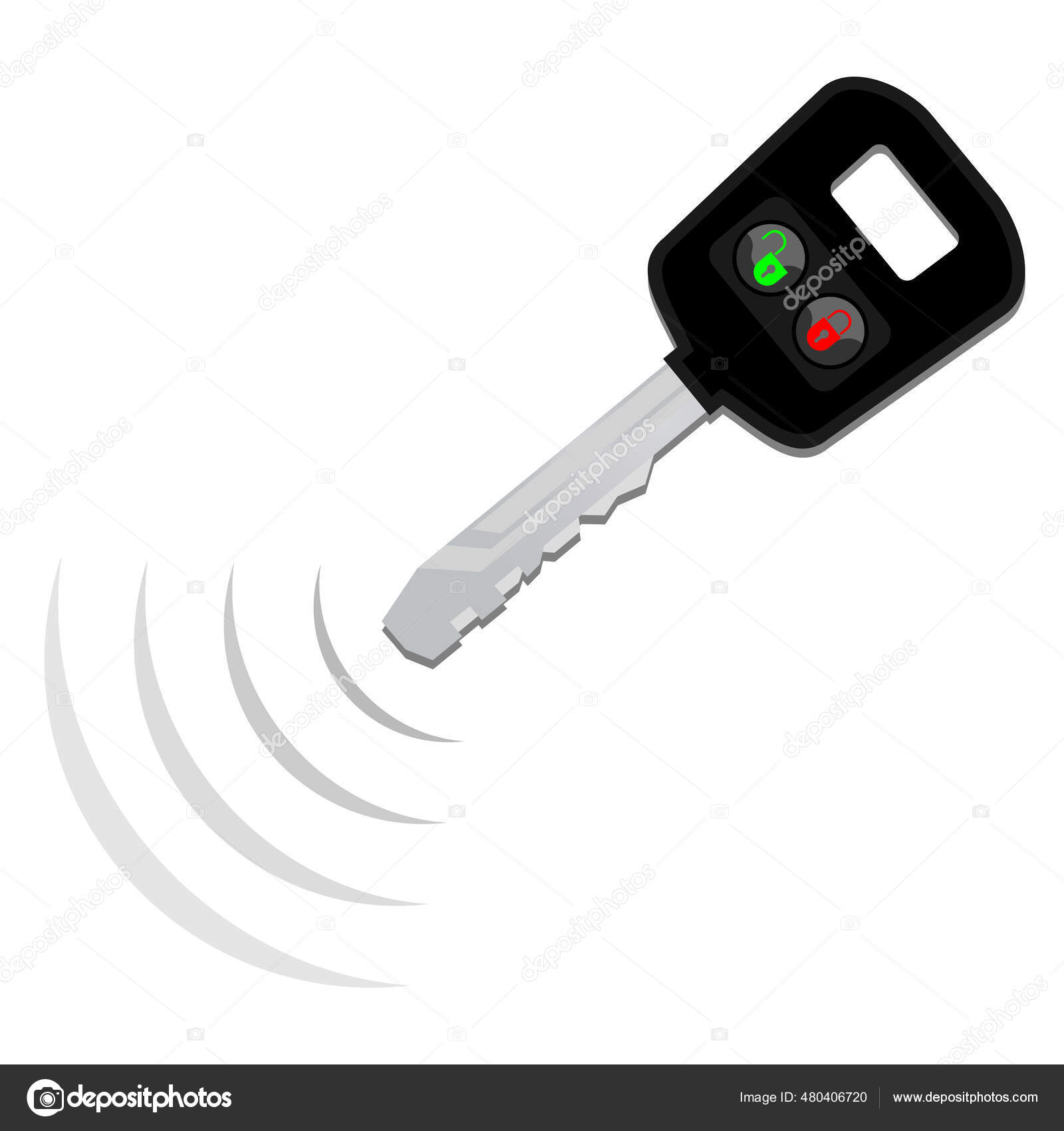 Control Key Vector Illustration Stock Vector by ©RATOCA 480406720