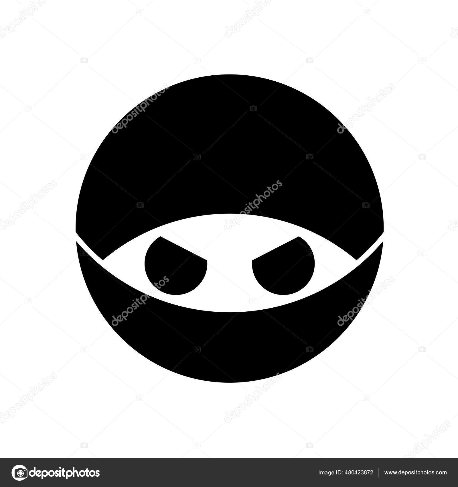 Ninja Symbol Vector Illustration Stock Vector by ©RATOCA 480423872