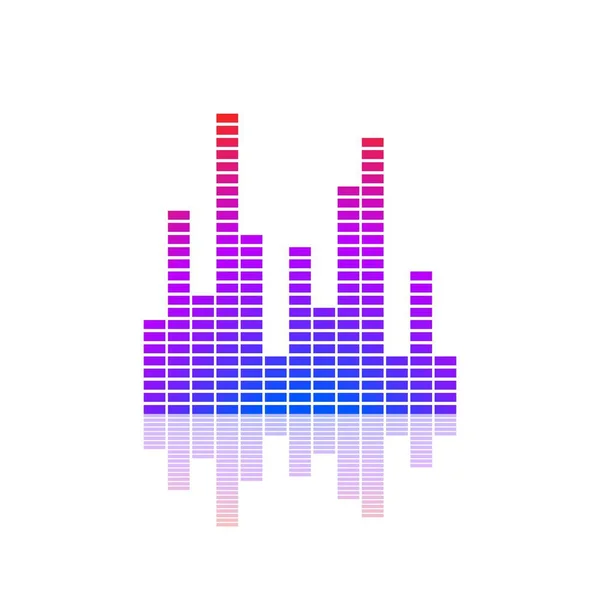 Sound Music Bars Vector Illustration Stock Vector by ©RATOCA 480397826