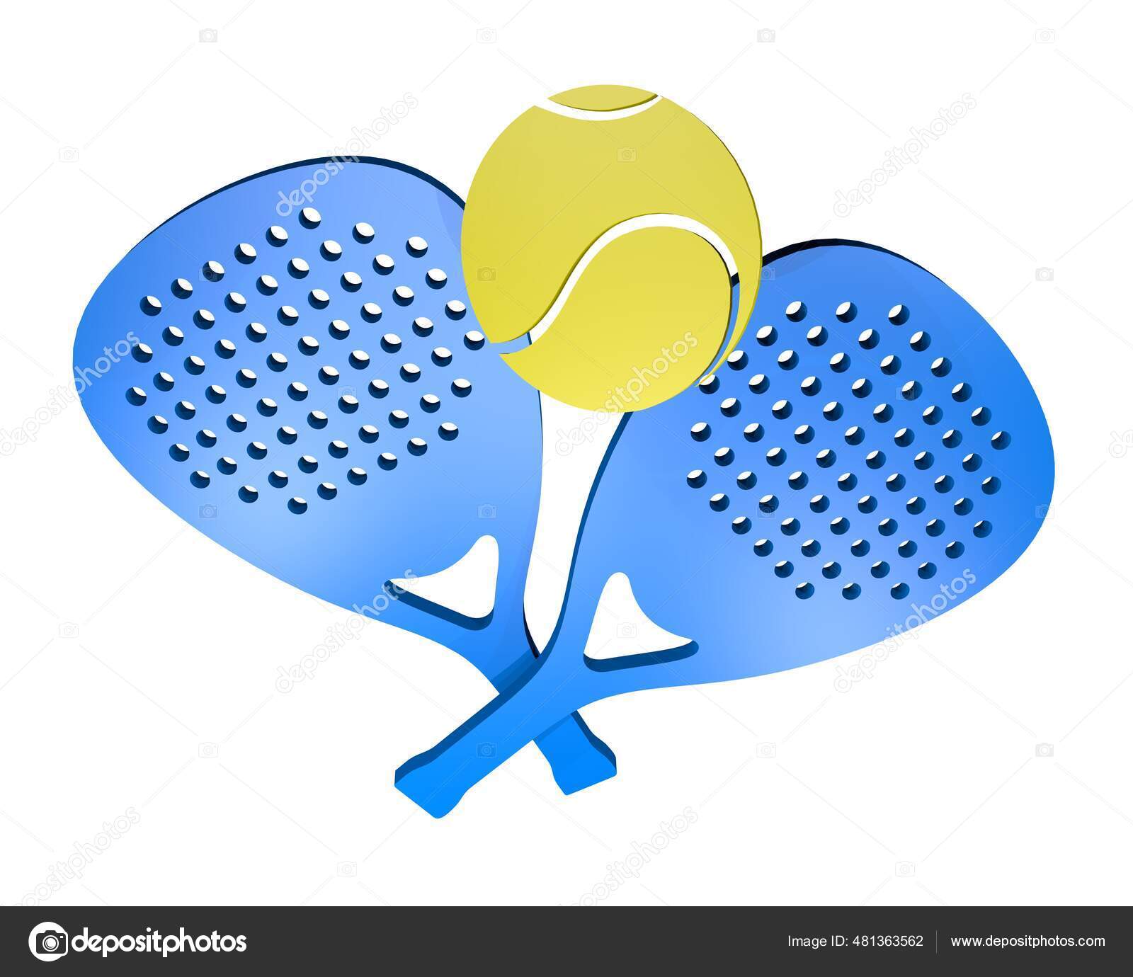 Icon Padel Draw Stock Illustration by ©RATOCA #481363562