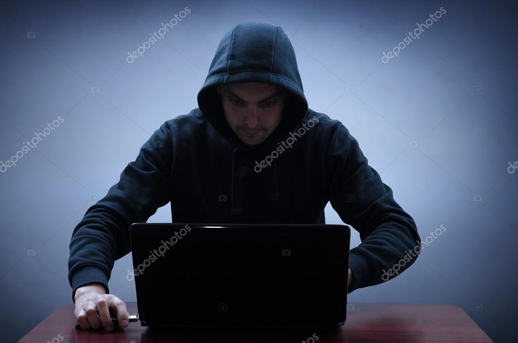 Hacker stealing data from computer — Stock Photo © 5nikolas5 #78545110 Hacker stealing data from computer — Stock Photo © 5nikolas5 #78545110