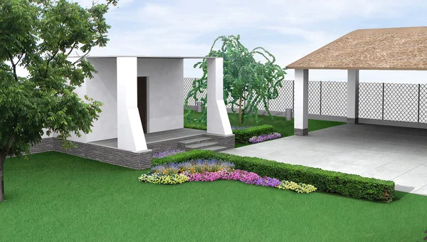 Landscape design ideas Stock Photos, Royalty Free Landscape design ...