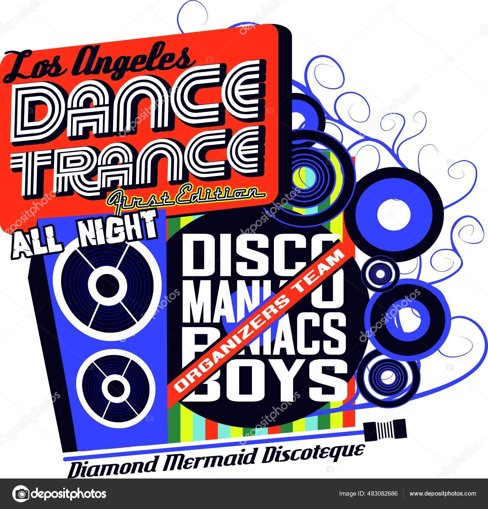 Disco Party Graphic Pattern Stock Vector Image by ©nazan_topal.msn.com ...