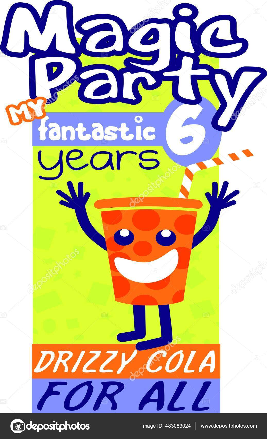 Magic Party Graphic Pattern Stock Illustration by ©nazan_topal.msn.com ...