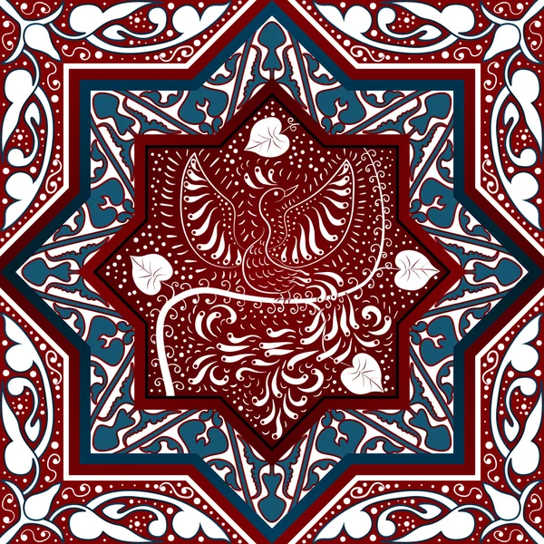 Homa Persian Phoenix — Stock Vector © inBrackets #111159650