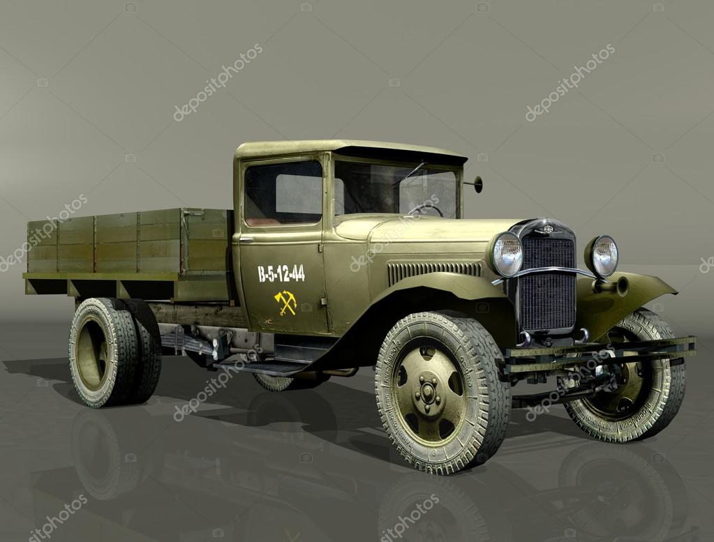 Truck GAZ-AA "lorry" Stock Photo by ©Urecky 78946436