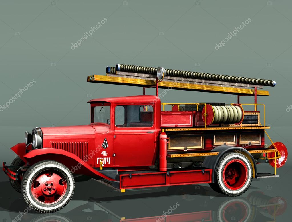 Fire truck PMG-1 — Stock Photo © Urecky #78946546