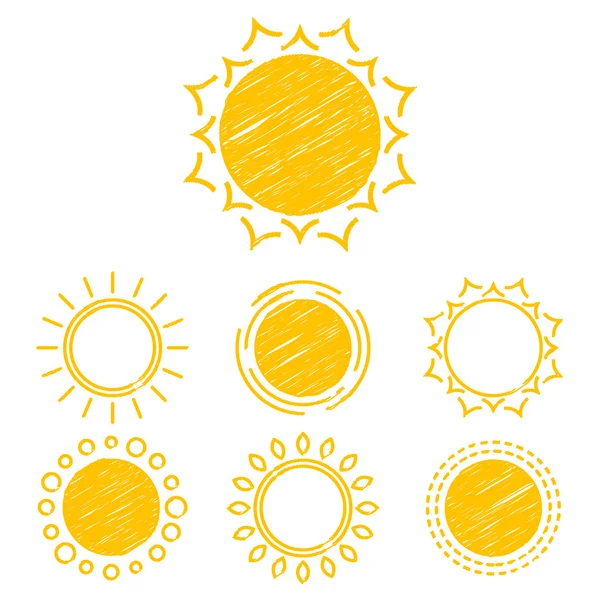 Symbols of the sun. Stock Vector Image by ©createrosalia #91455070