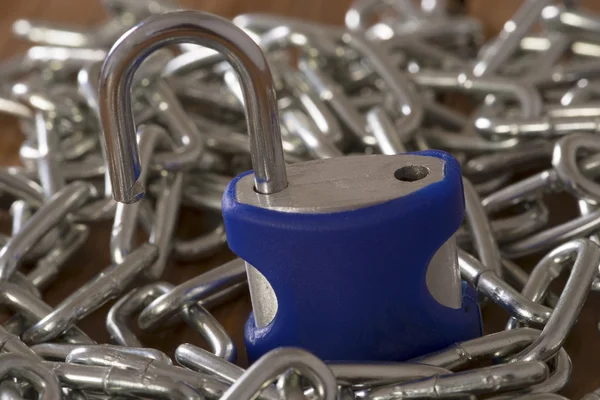 Padlock and chain Stock Photo by ©AY_PHOTO 66958679