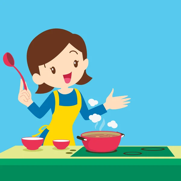47 Mum prepare food Vector Images, Mum prepare food Illustrations ...