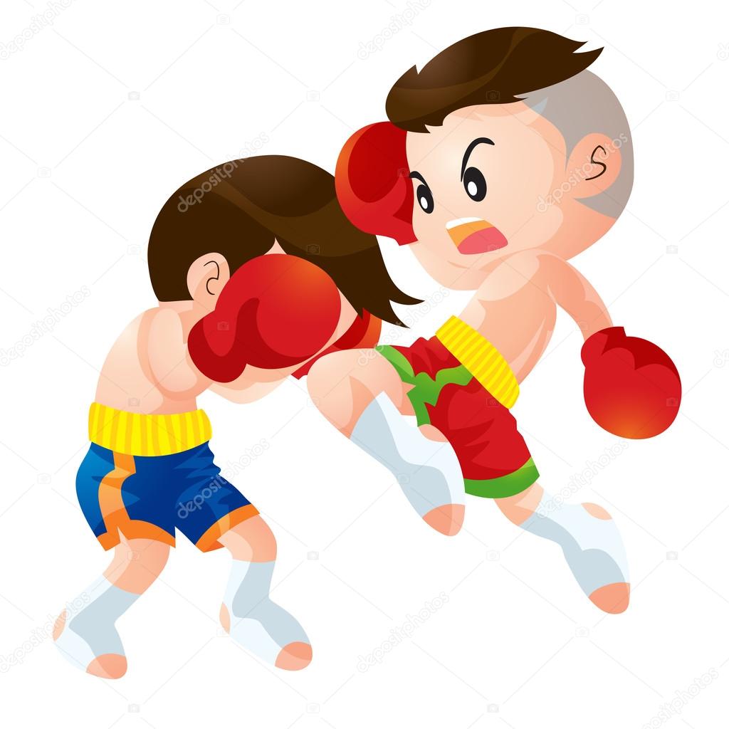 Muaythai — Stock Vector © watcartoon #85780310