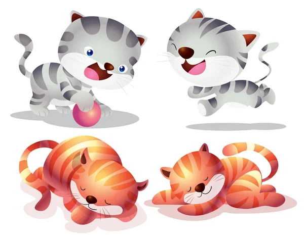 Orgulloso gato imágenes de stock de arte vectorial | Depositphotos