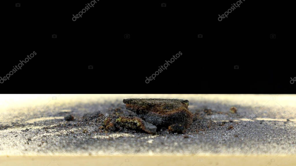 Carbón caliente de reacción química de permanganato de potasio (KMno4 ... Carbón caliente de reacción química de permanganato de potasio (KMno4 ...
