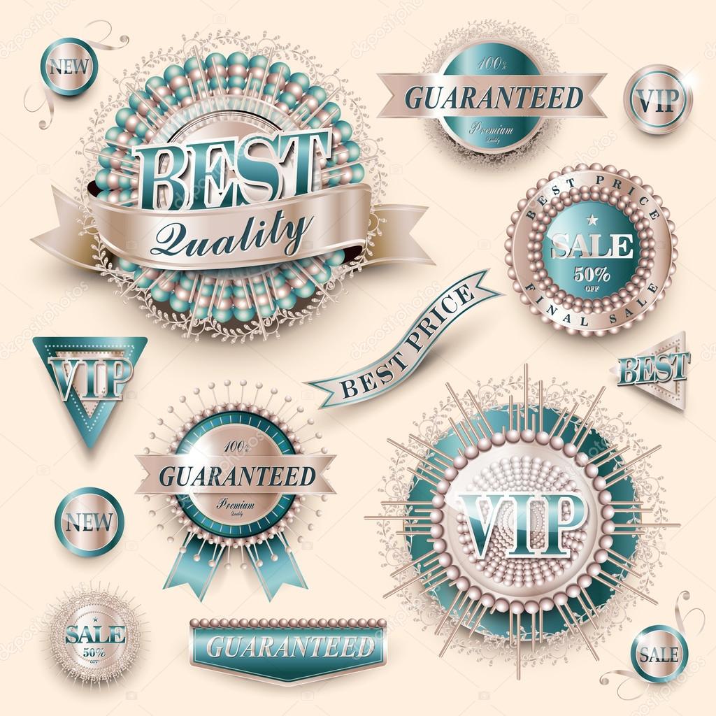 Premium quality labels Stock Vector Image by ©HstrongART #107828480