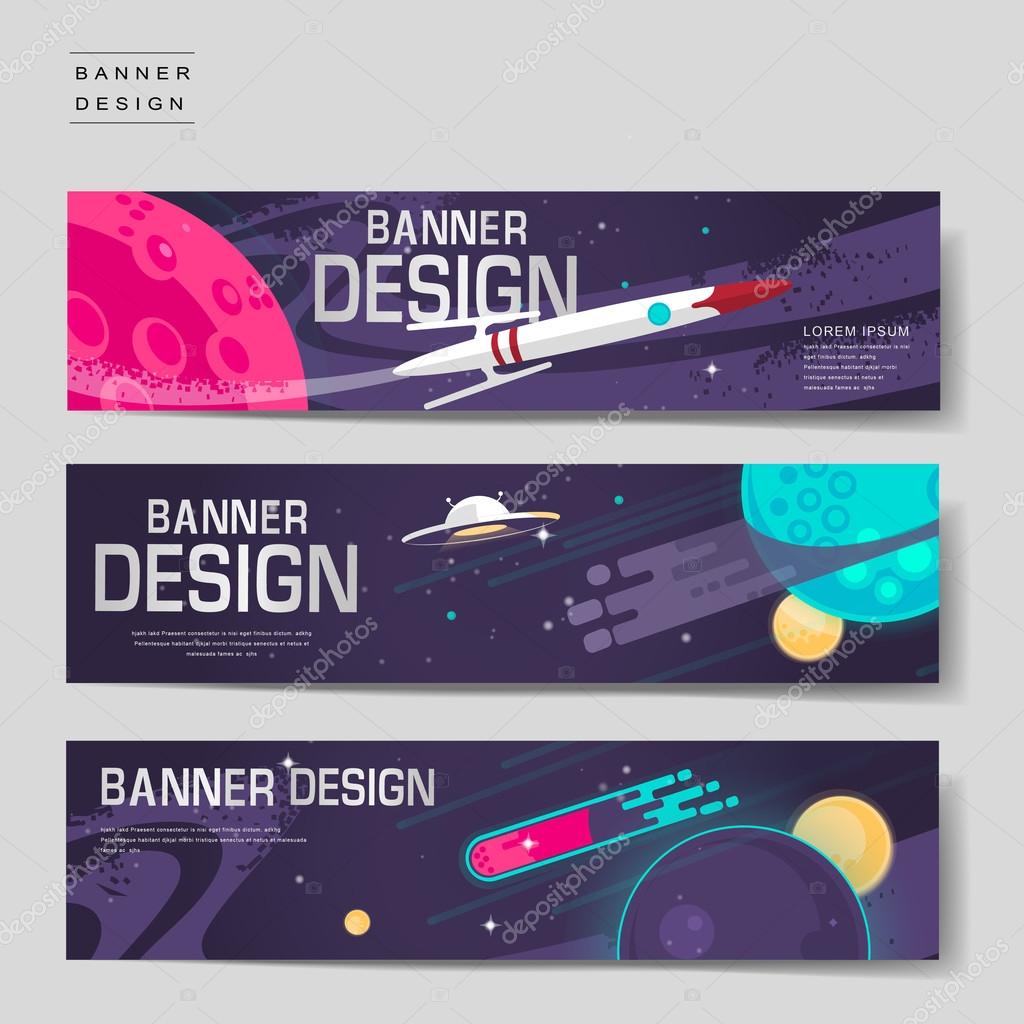 Cartoon banner template Stock Vector Image by ©HstrongART #117284642