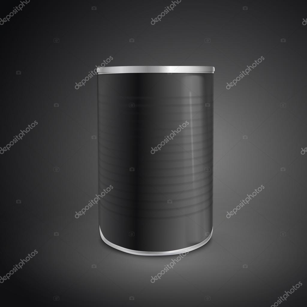 Blank food can Stock Vector Image by ©HstrongART #119537846