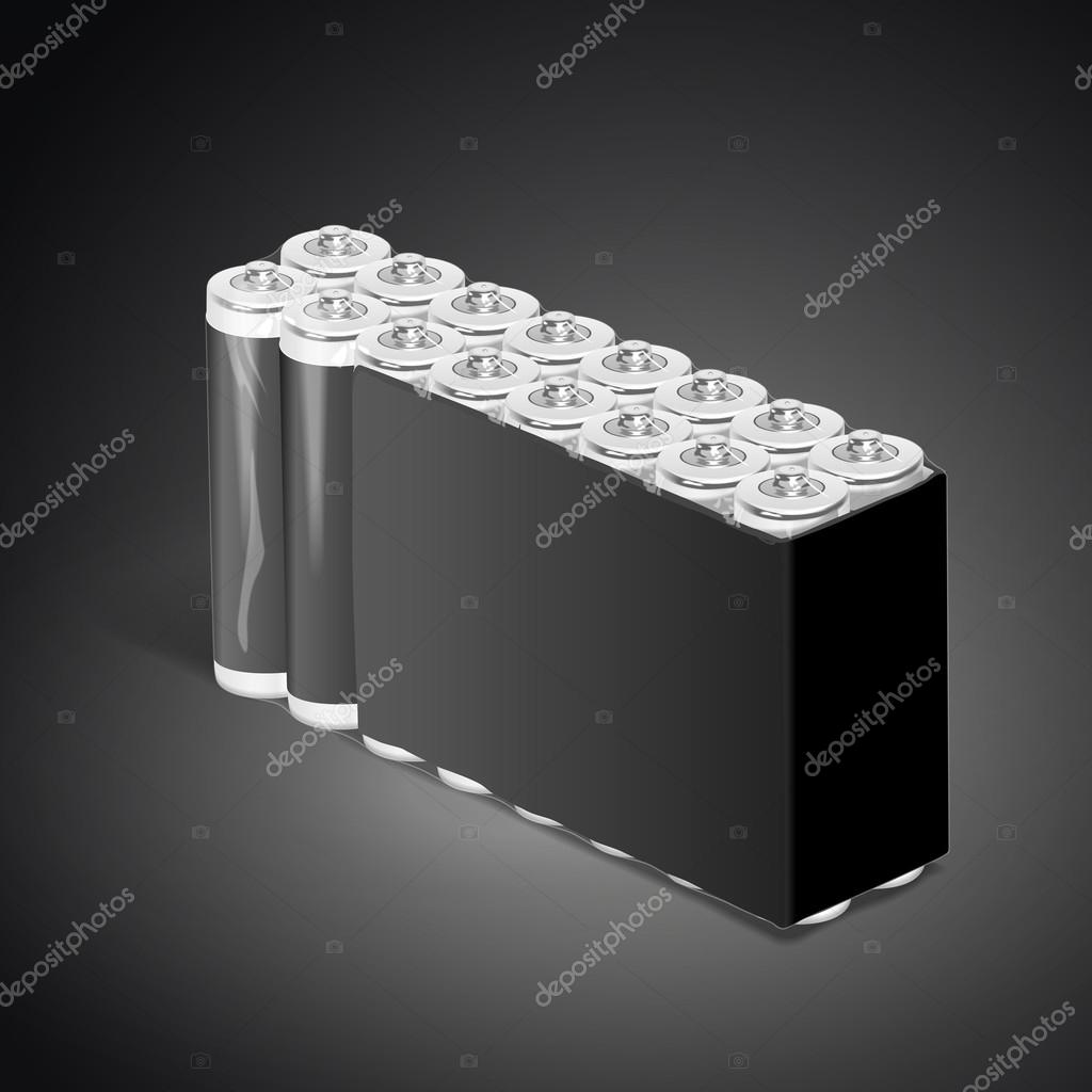 Blank batteries set Stock Vector Image by ©HstrongART #119538202