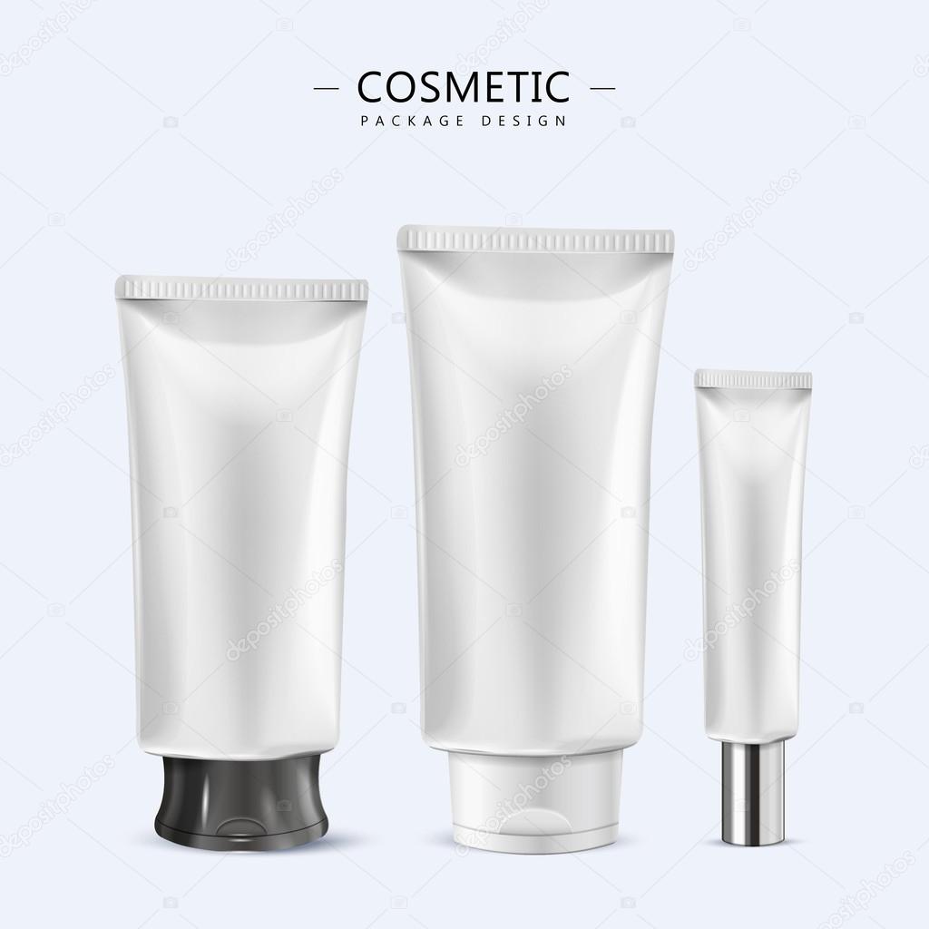 Cosmetic tube template design Stock Vector by ©HstrongART 124378318