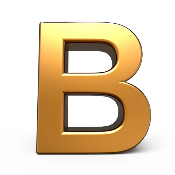 The letter B in gold — Stock Photo © zentilia #8292937