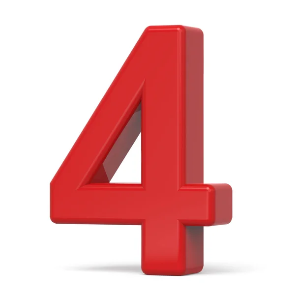 3d glossy red number 4 ⬇ Stock Photo, Image by © HstrongART #94253040