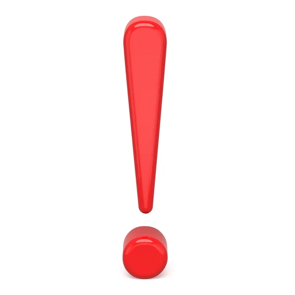3D red exclamation mark Stock Photo by ©HstrongART 95089062