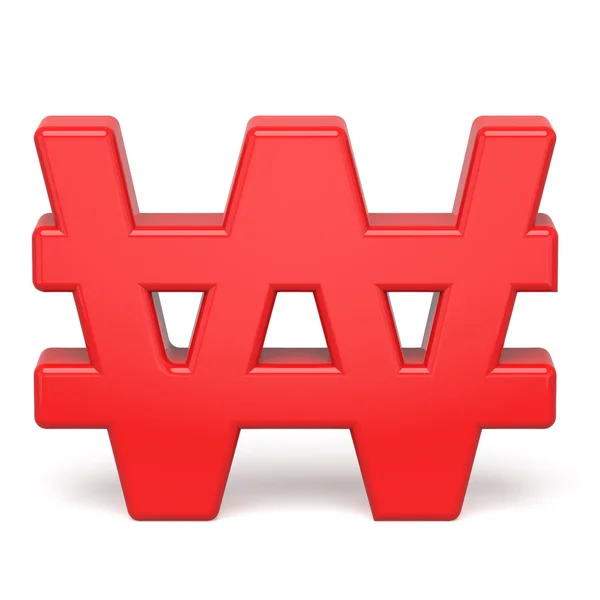 Light yellow Won sign Stock Photo by ©HstrongART 128129572