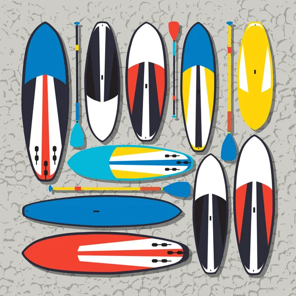 Paddle board Vector Art Stock Images | Depositphotos