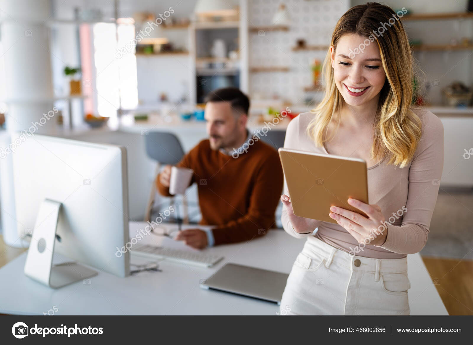 Designers Business People Working New Project Modern Office — Stock ...