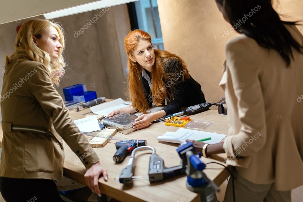 Creative women working on project Stock Photo by ©nd3000 99605122
