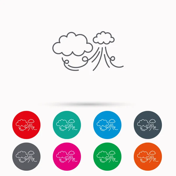 Strong wind Vector Art Stock Images | Depositphotos