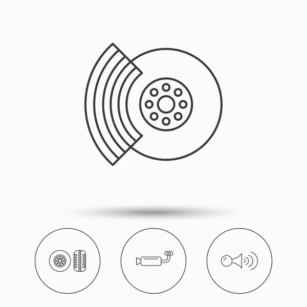 Brakes symbols Stock Vectors, Royalty Free Brakes symbols Illustrations ...