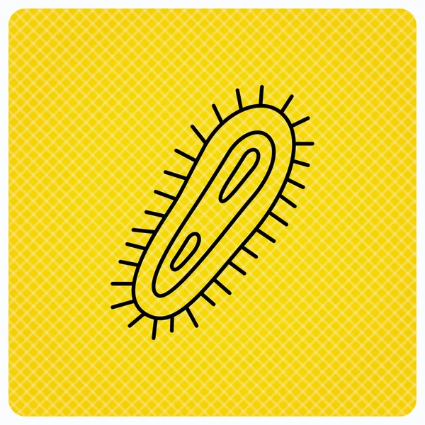 Ícone de bactérias. Símbolo de infecção medicina . Vetor de ©Tanyastock ...