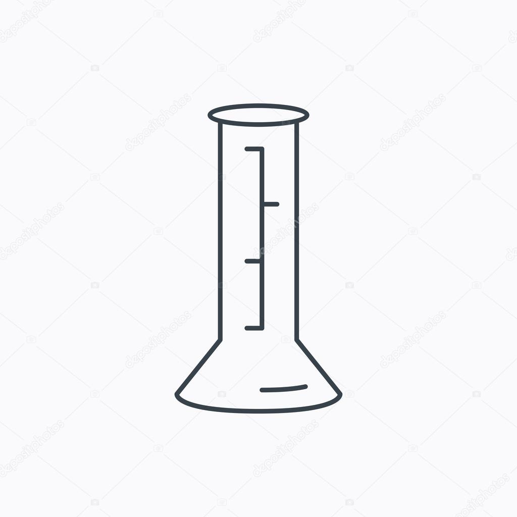 Beaker icon. Laboratory flask sign. Stock Vector Image by ©Tanyastock ...