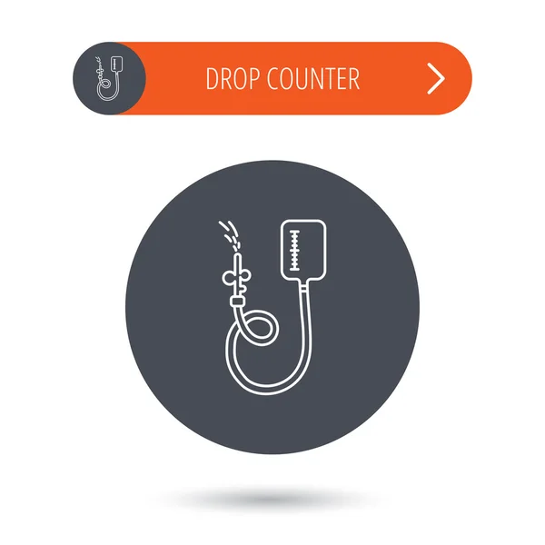 Drop counter icon Vector Art Stock Images | Depositphotos