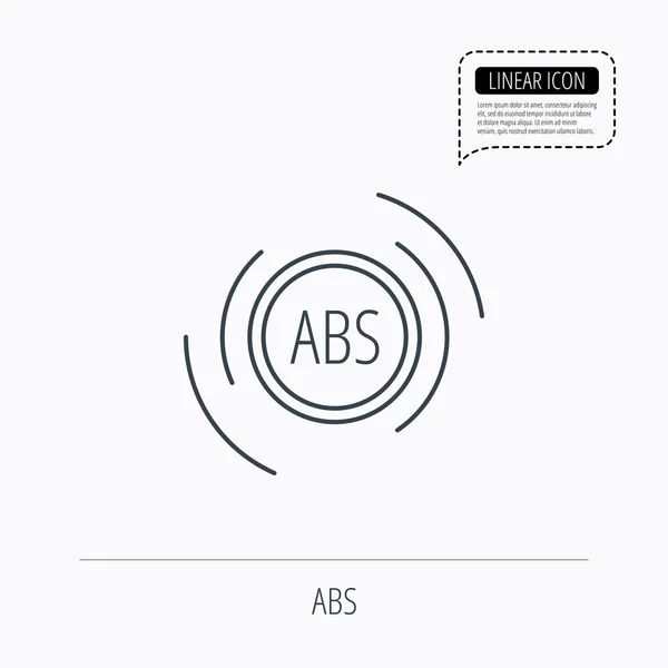 Abs icon Vector Art Stock Images | Depositphotos