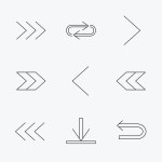 S with lines vector. Minimalism logo, icon, symbol, sign from letters s ...