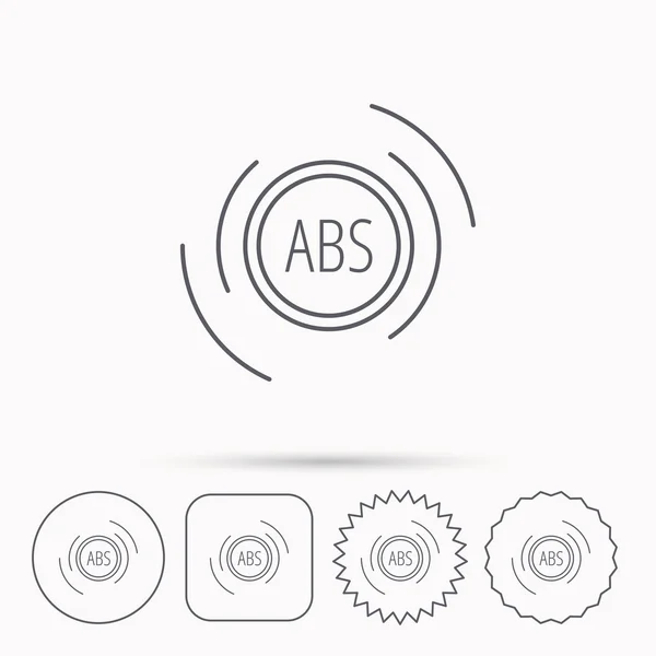Abs icon Vector Images | Depositphotos