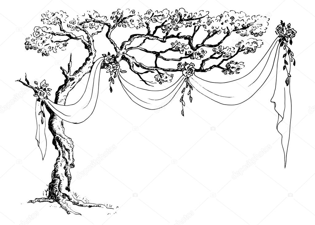 Banner with tree Stock Vector Image by ©Yuliakrasnov #78728258