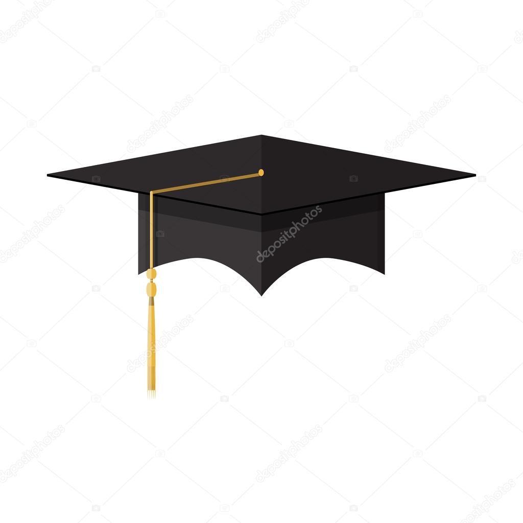 Cademic graduation cap. Student hat Stock Vector by ©abscent 117748092