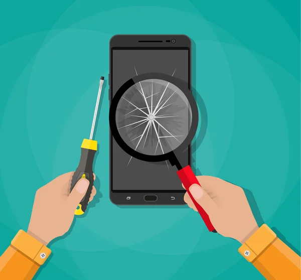 4,927 Broken screen phone Vector Images, Broken screen phone ...