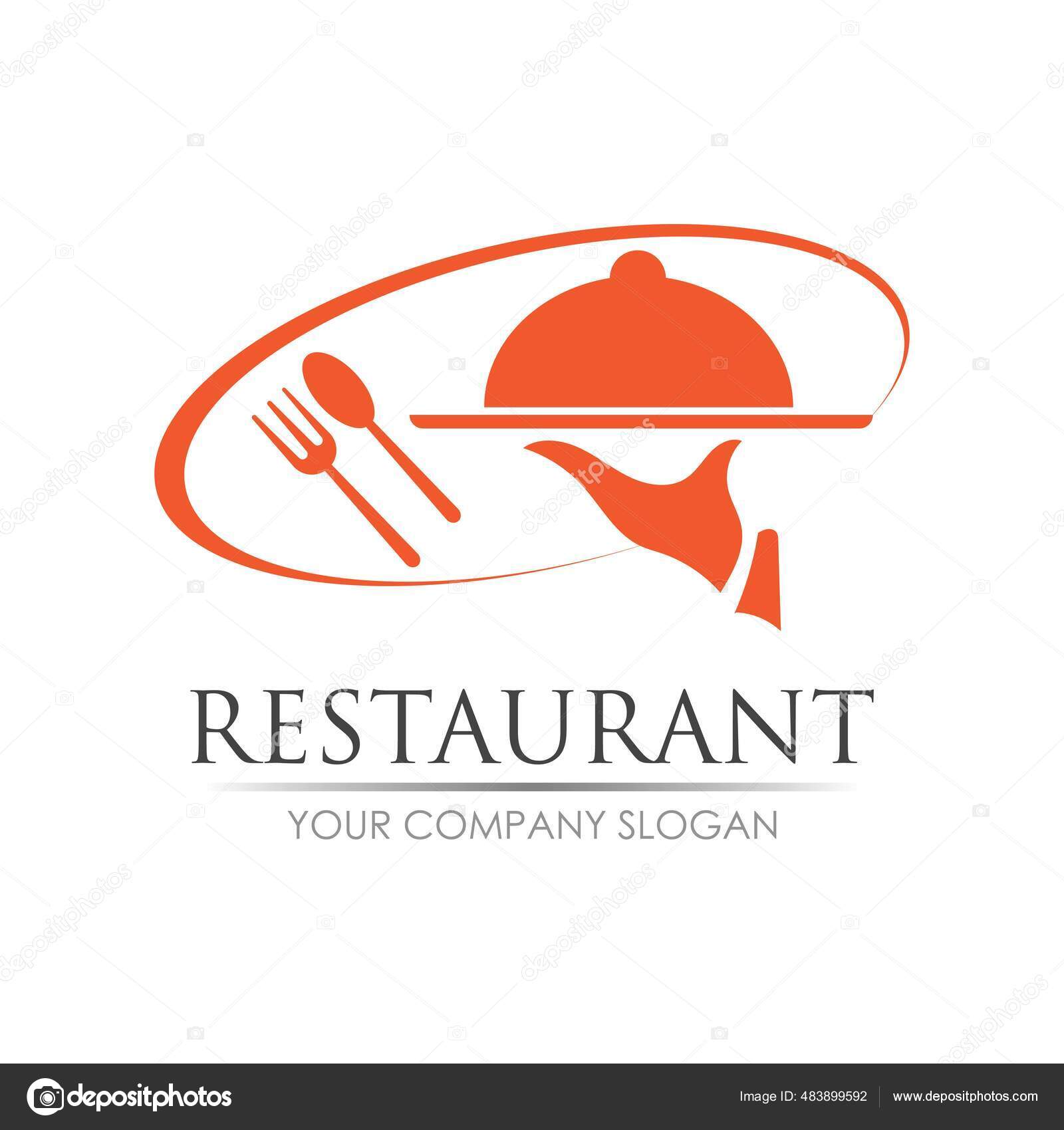 Restaurant Logo Vector Illustration Design Template Stock Vector by ...