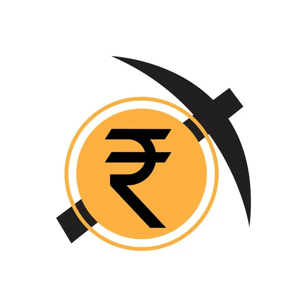 Indian rupee sign sticker Vector Images | Depositphotos