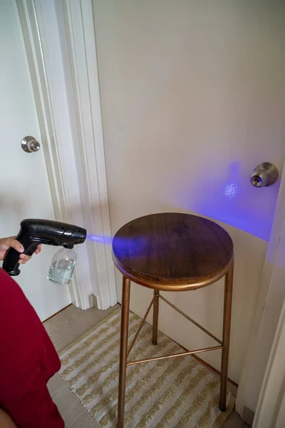 Sanitizing atomizer uv light spray gun with disinfectant liquid bottle ...