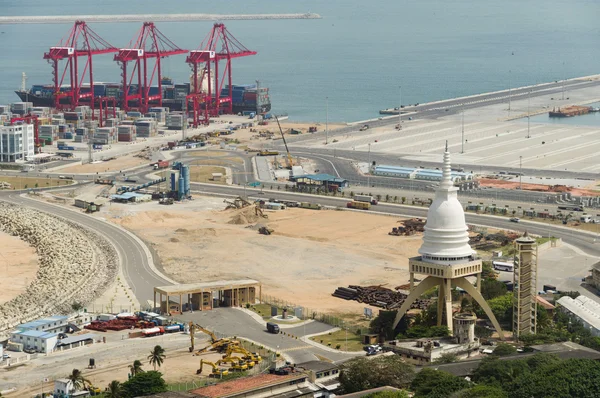 Aerial View of Colombo Harbour — Stock Photo © vidumg #87274870
