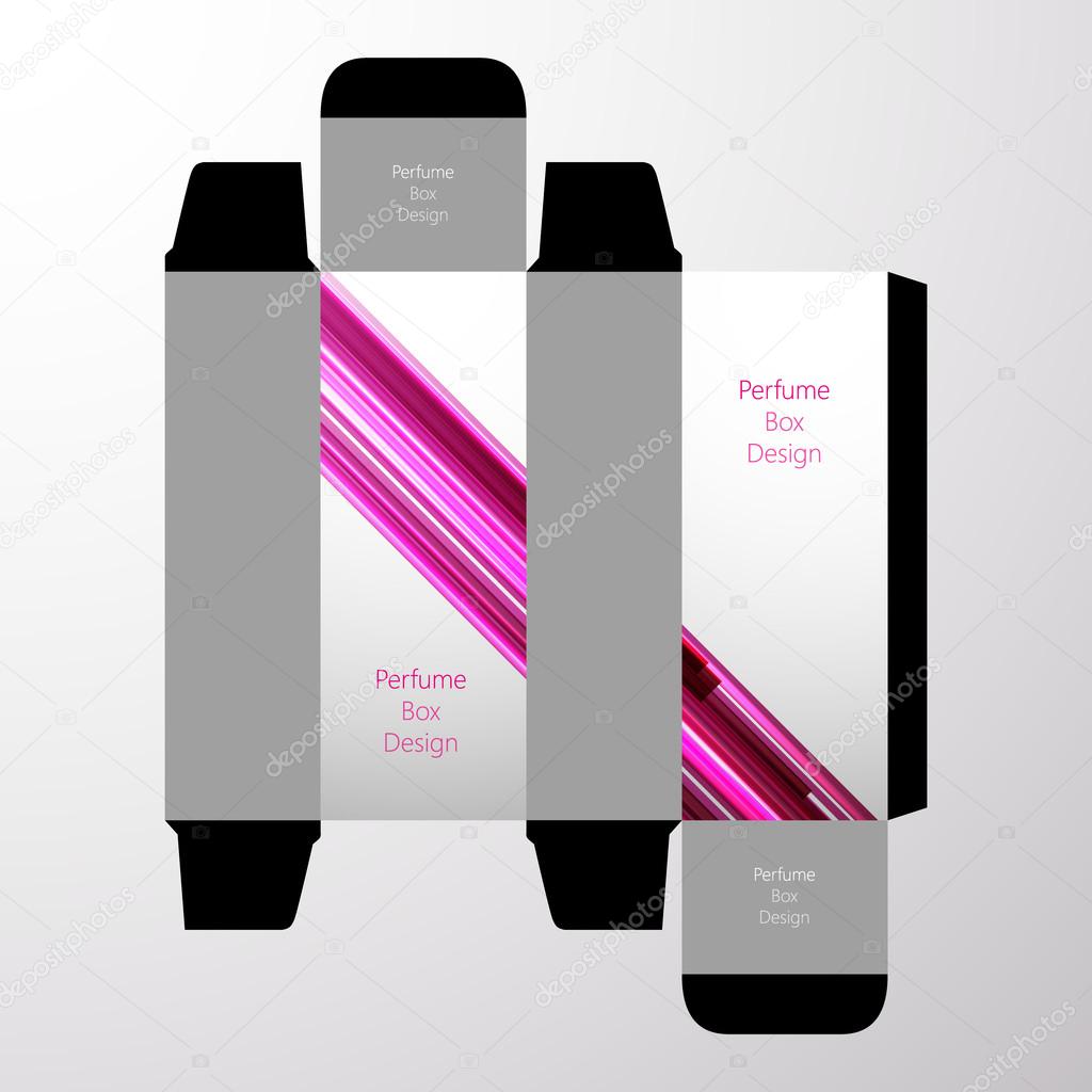 Perfume Box Design Stock Vector by ©Droidworker 79239332