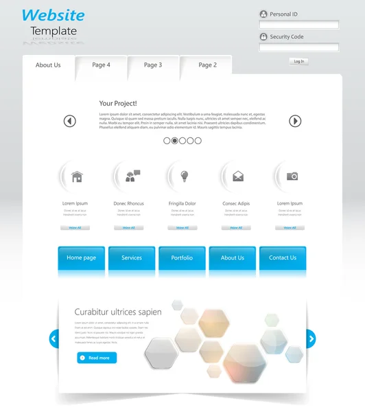 Plantillas web responsive fotos de stock, imágenes de Plantillas web ...