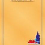 Background on an old book for menu design Stock Vector Image by ...